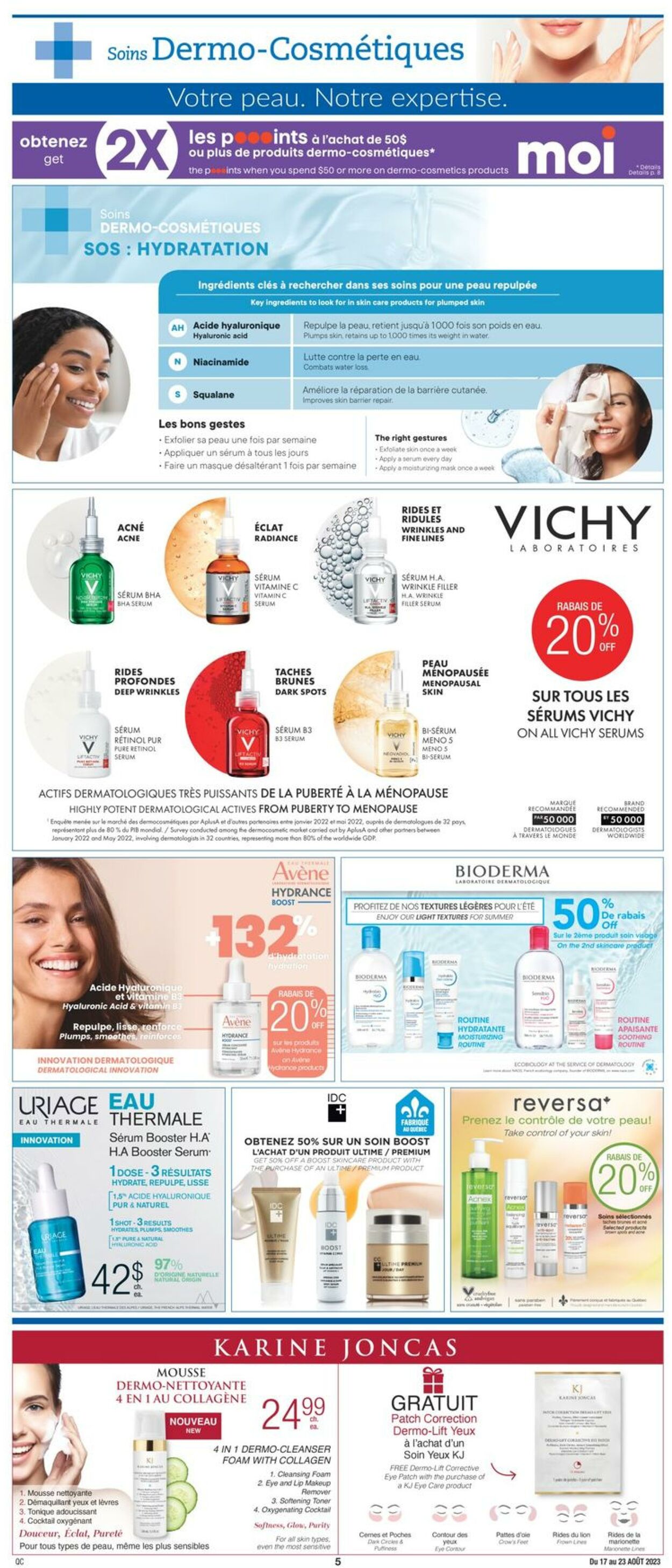 Jean Coutu Circulaire Promotionnelle - Valable à partir du 17.08 au 23. ...